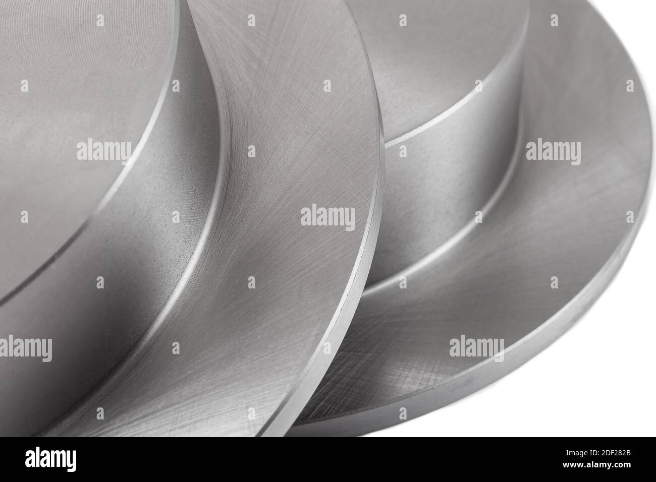 brake disc new spare parts made of composite steel alloy and texture ...