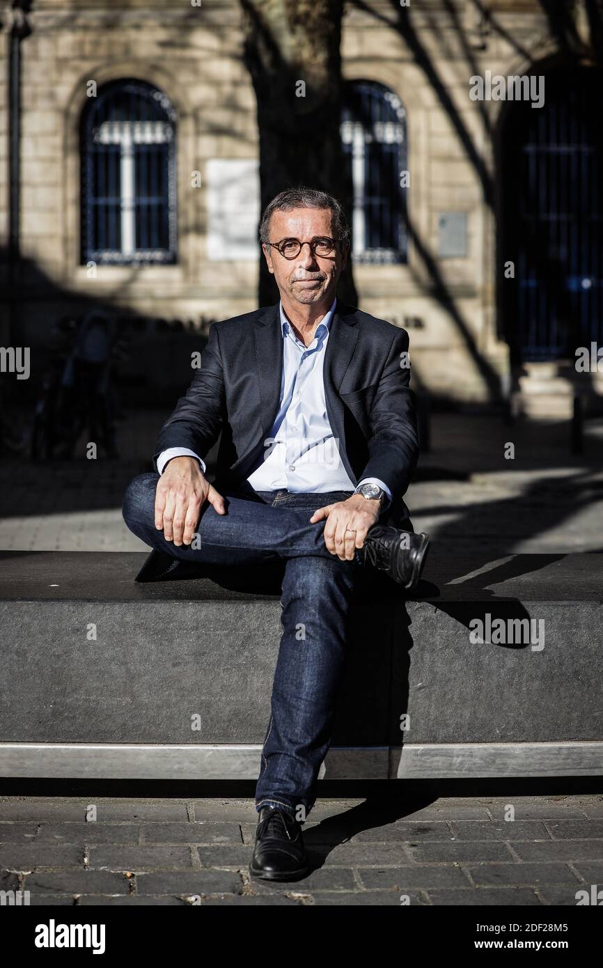 EELV candidate for the upcoming municipal elections in Bordeaux Pierre ...