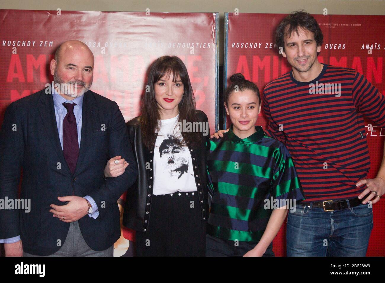 Pascal-Pierre Garbarini, Anais Demoustier, Melissa Guers and Stephane ...