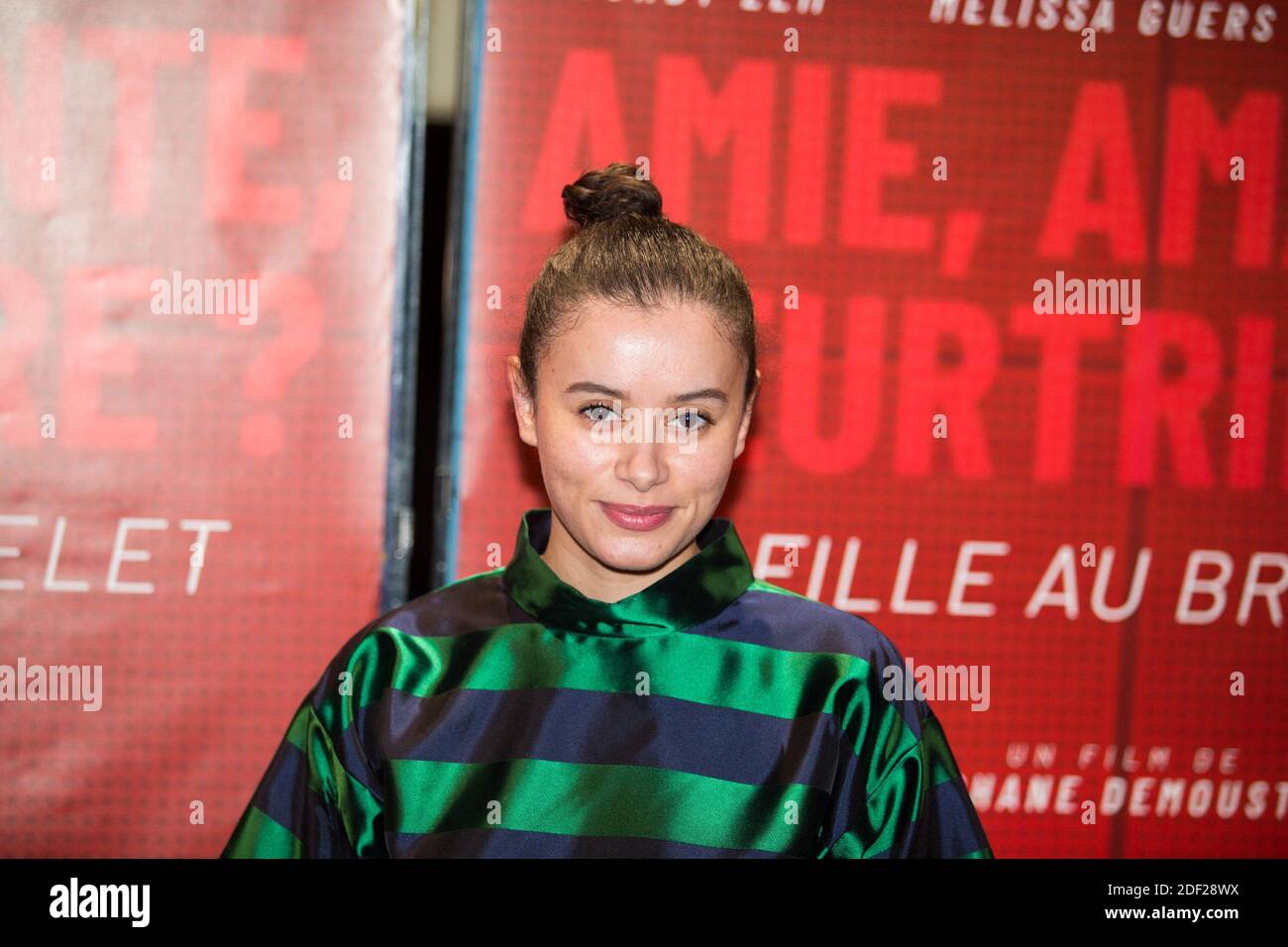 Melissa Guers attends 'La Fille au bracelet' Paris film premiere at UGC ...