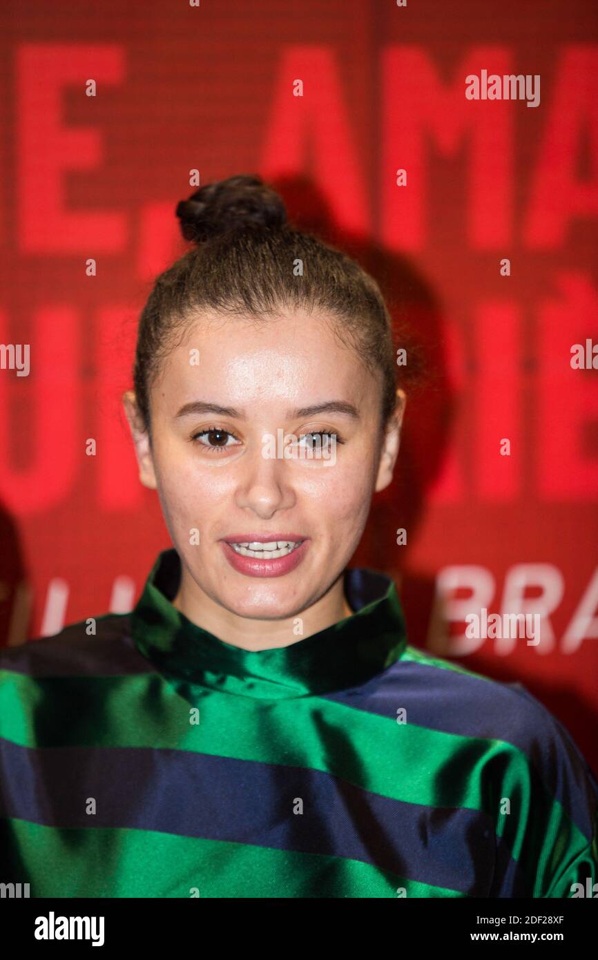 Melissa Guers attends 'La Fille au bracelet' Paris film premiere at UGC ...