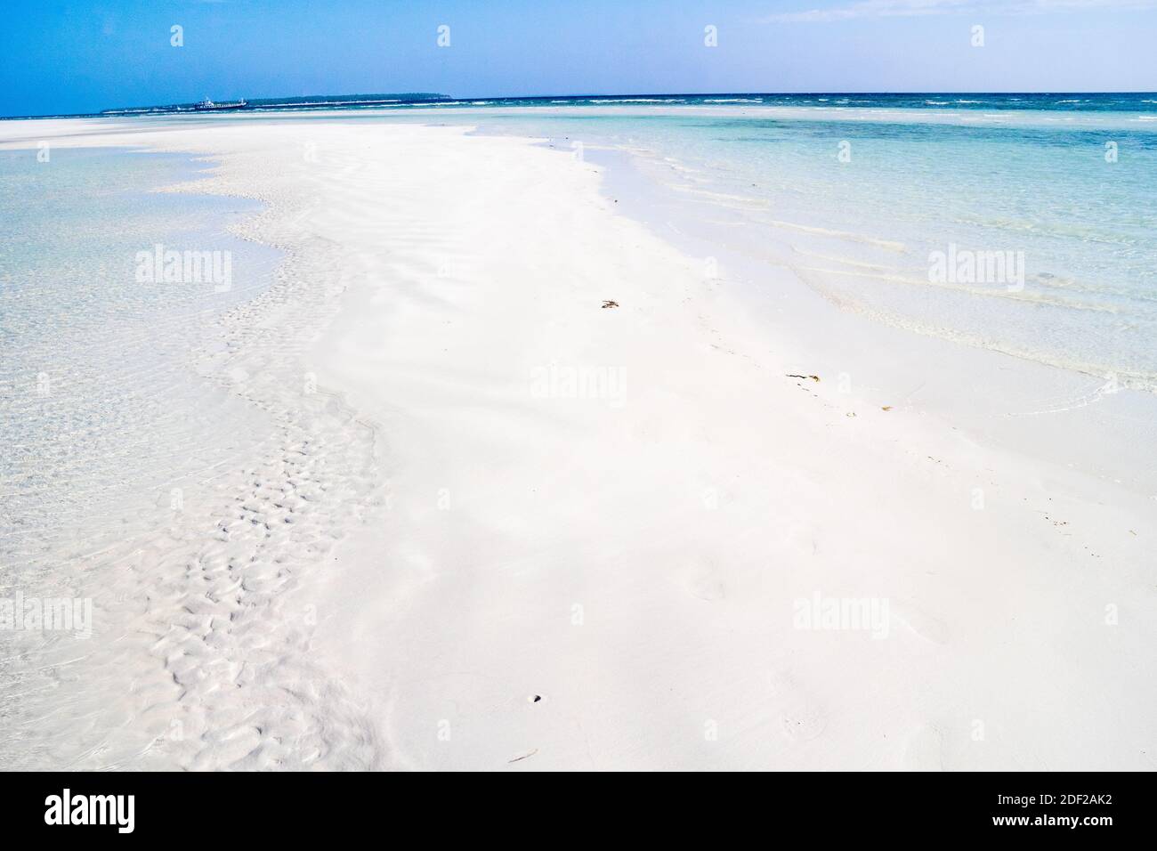 The serene white sand beach of Sta Fe in Bantayan Island, Cebu ...