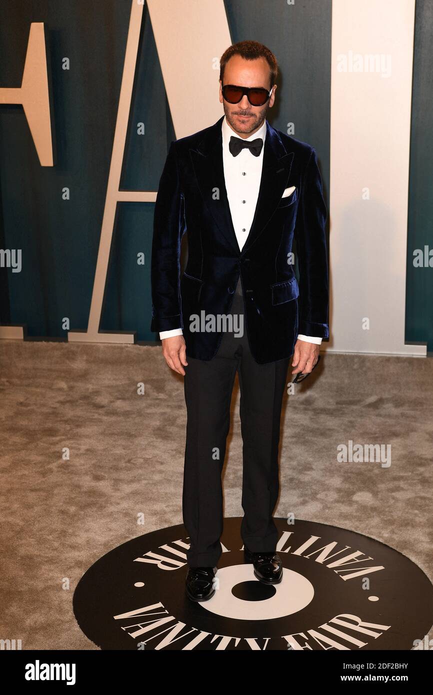 Tom Ford attending the Vanity Fair Oscar party at Wallis Annenberg ...