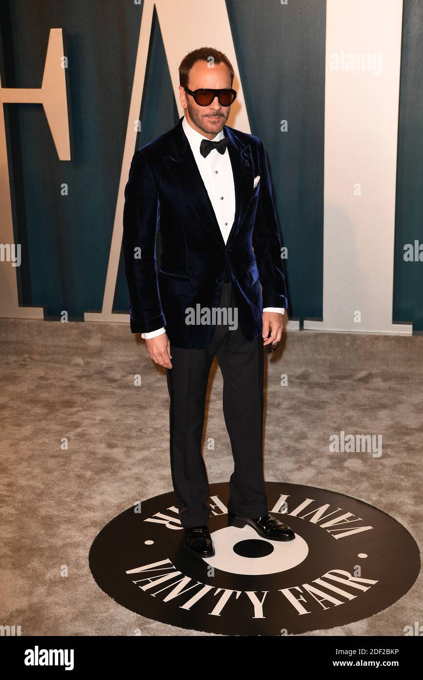 Tom Ford attending the Vanity Fair Oscar party at Wallis Annenberg ...