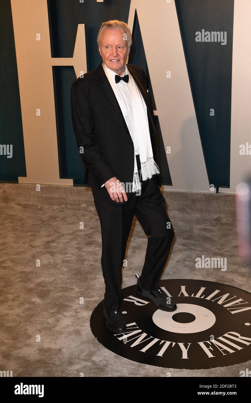 John Voight attending the Vanity Fair Oscar party at Wallis Annenberg ...