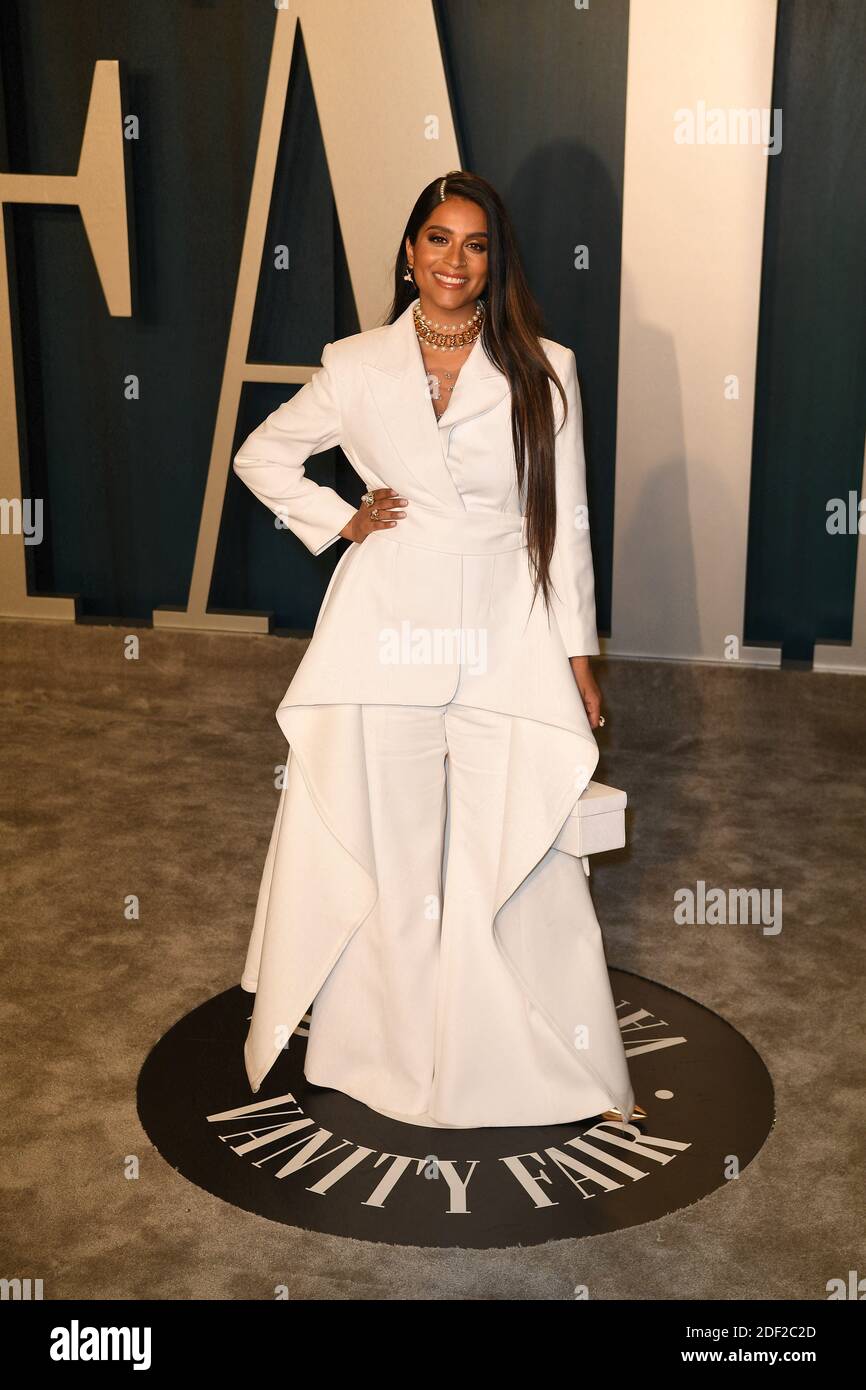 Lilly Singh attending the Vanity Fair Oscar party at Wallis Annenberg ...