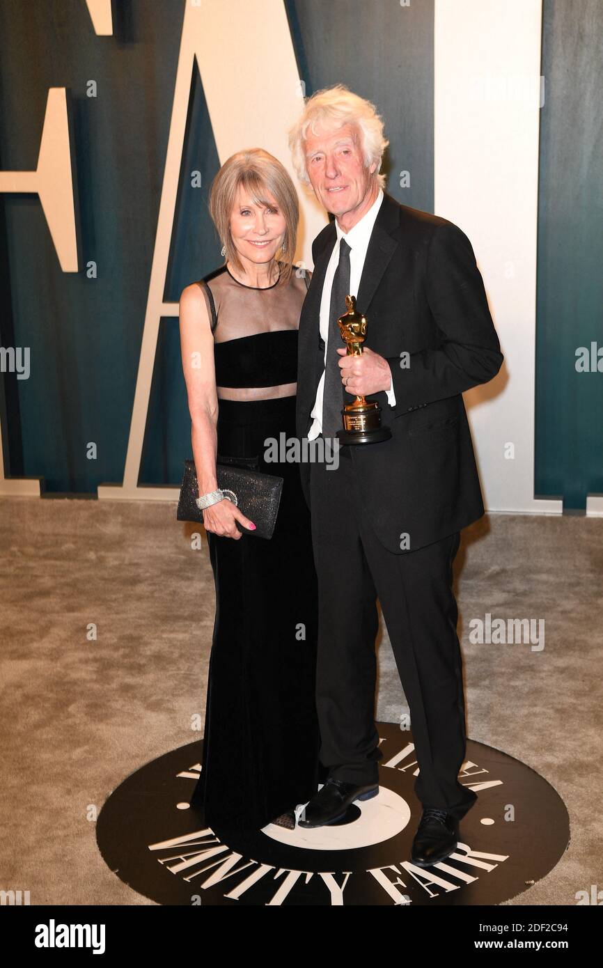 Isabella James Purefoy Ellis and Roger Deakins attending the Vanity ...