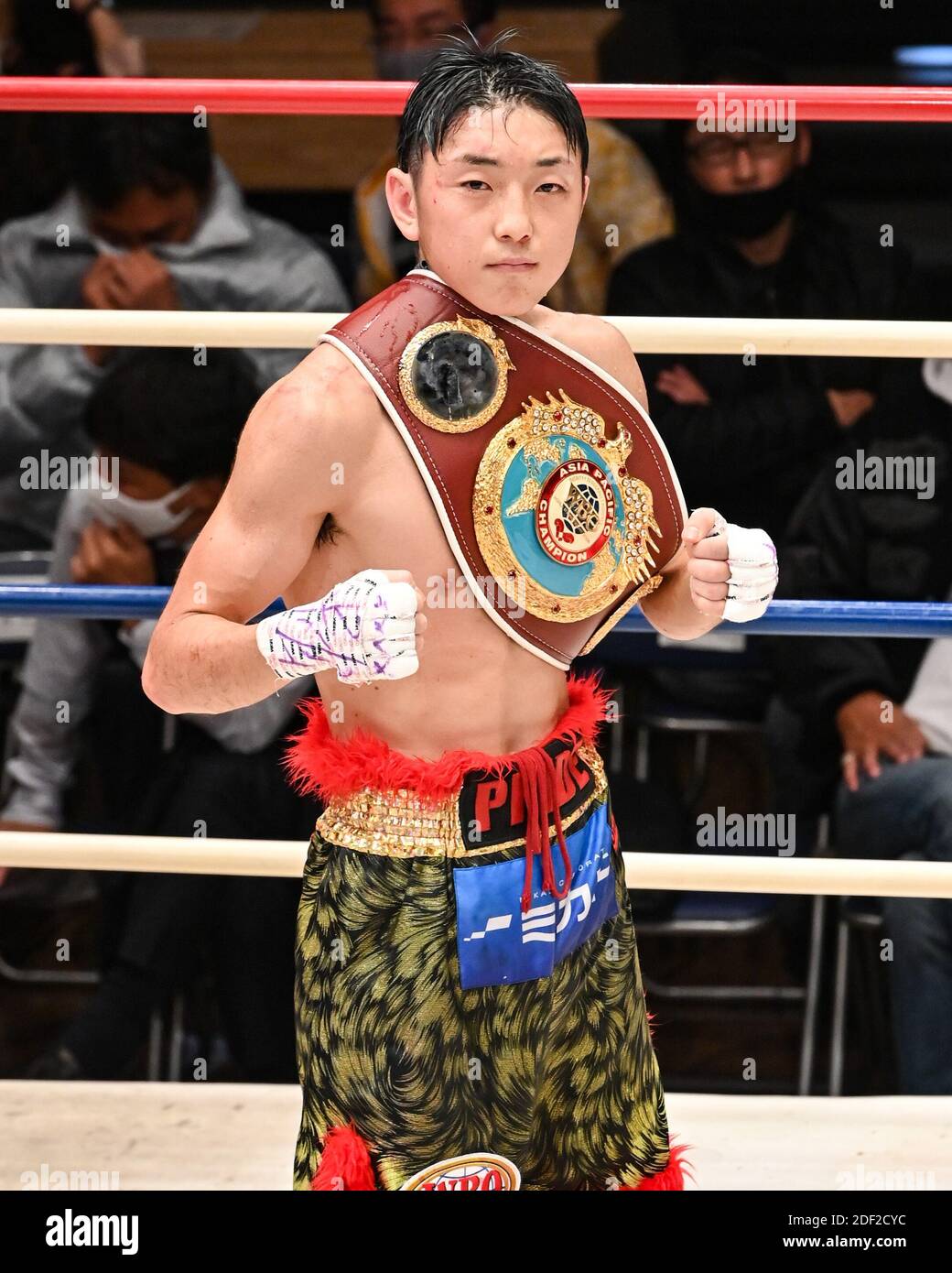 Tokyo, Japan. 28th Nov, 2020. Musashi Mori Boxing : WBO Asia Pacific Featherweight Title bout at ...