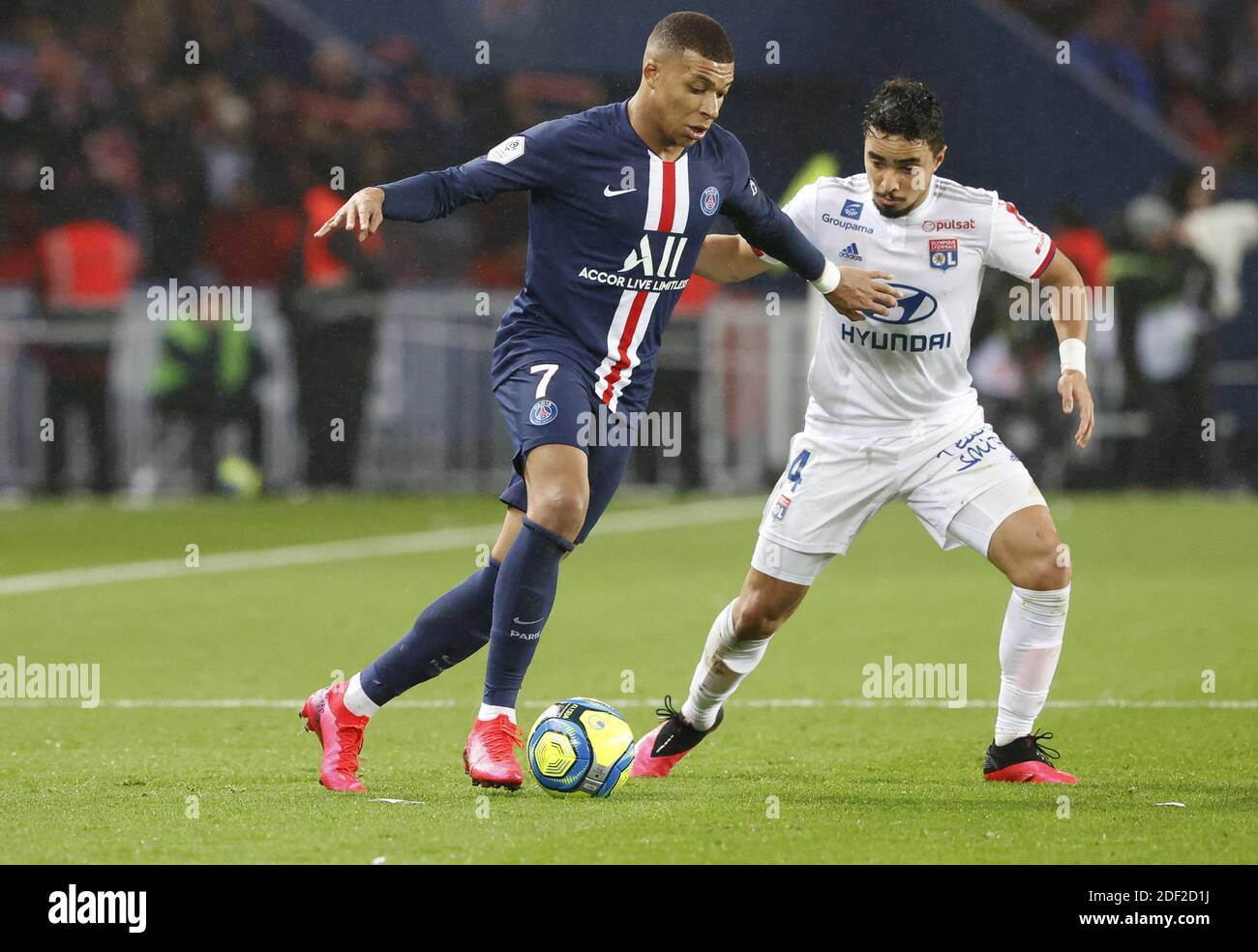 MBAPPE LOTTIN Kylian from PSG In action during match between Paris ...