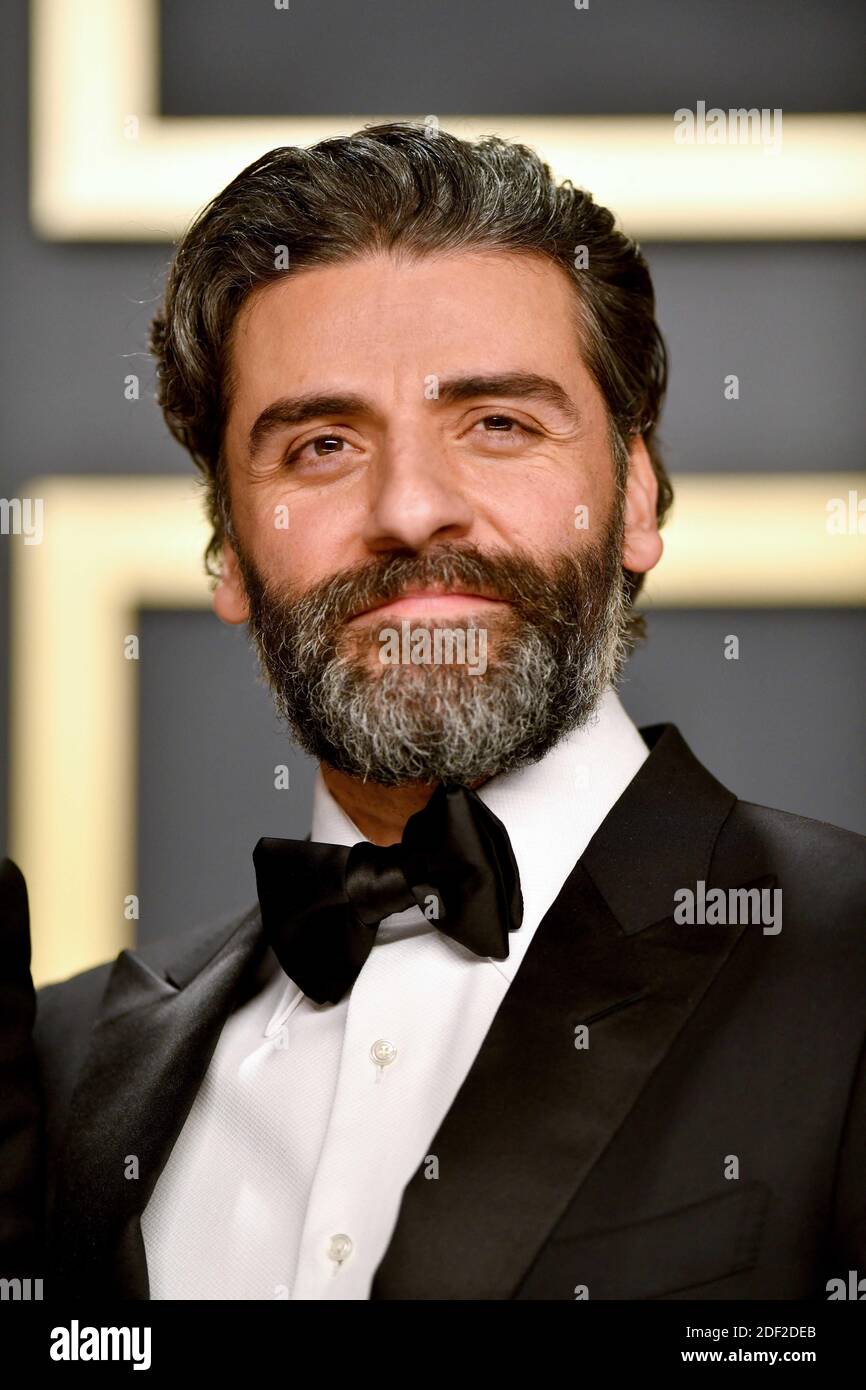 Oscar Isaac poses in the press room during the 92nd Annual Academy ...