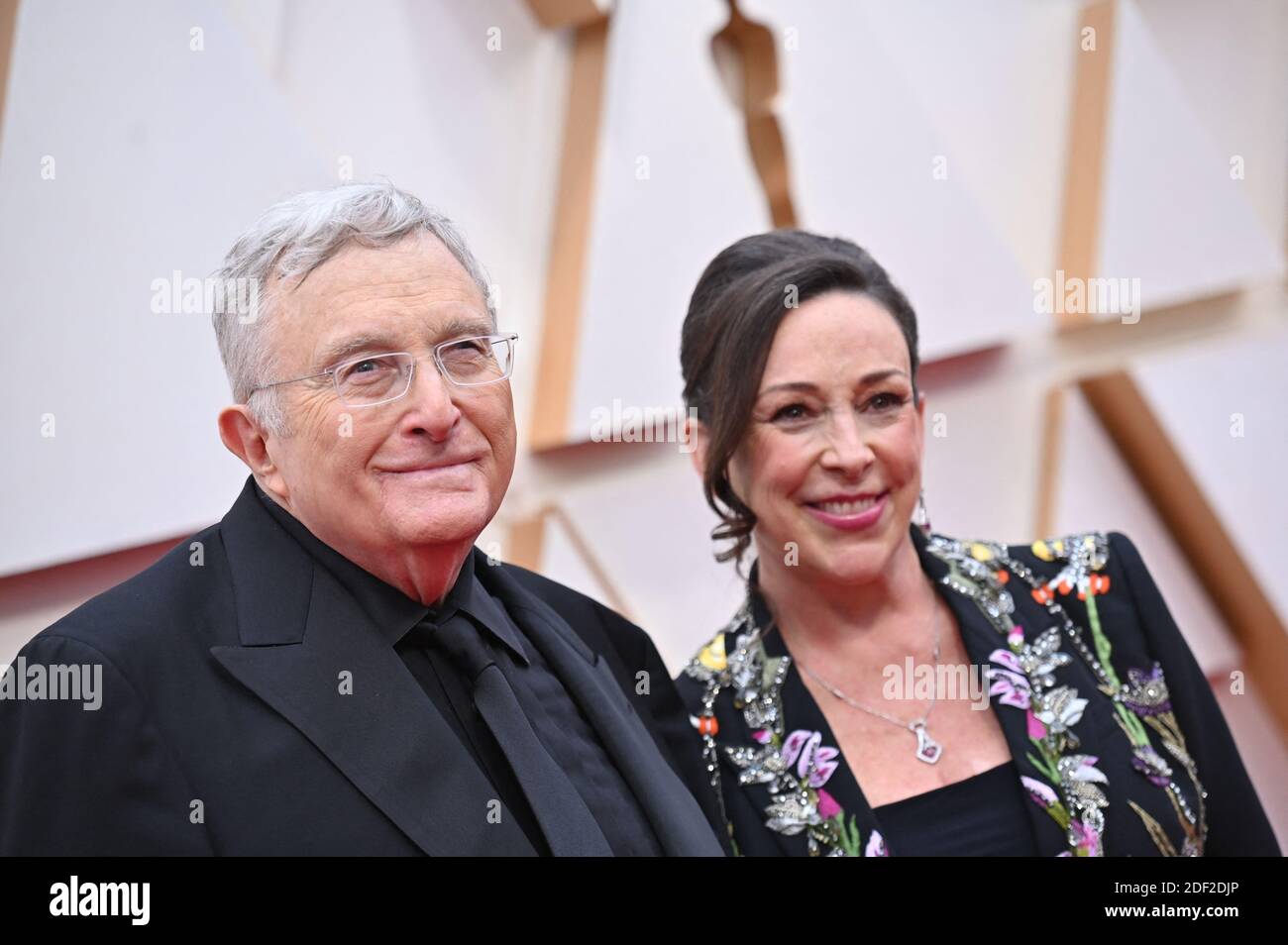 Randy Newman, Gretchen Preece attending the 92nd Annual Academy Awards ...