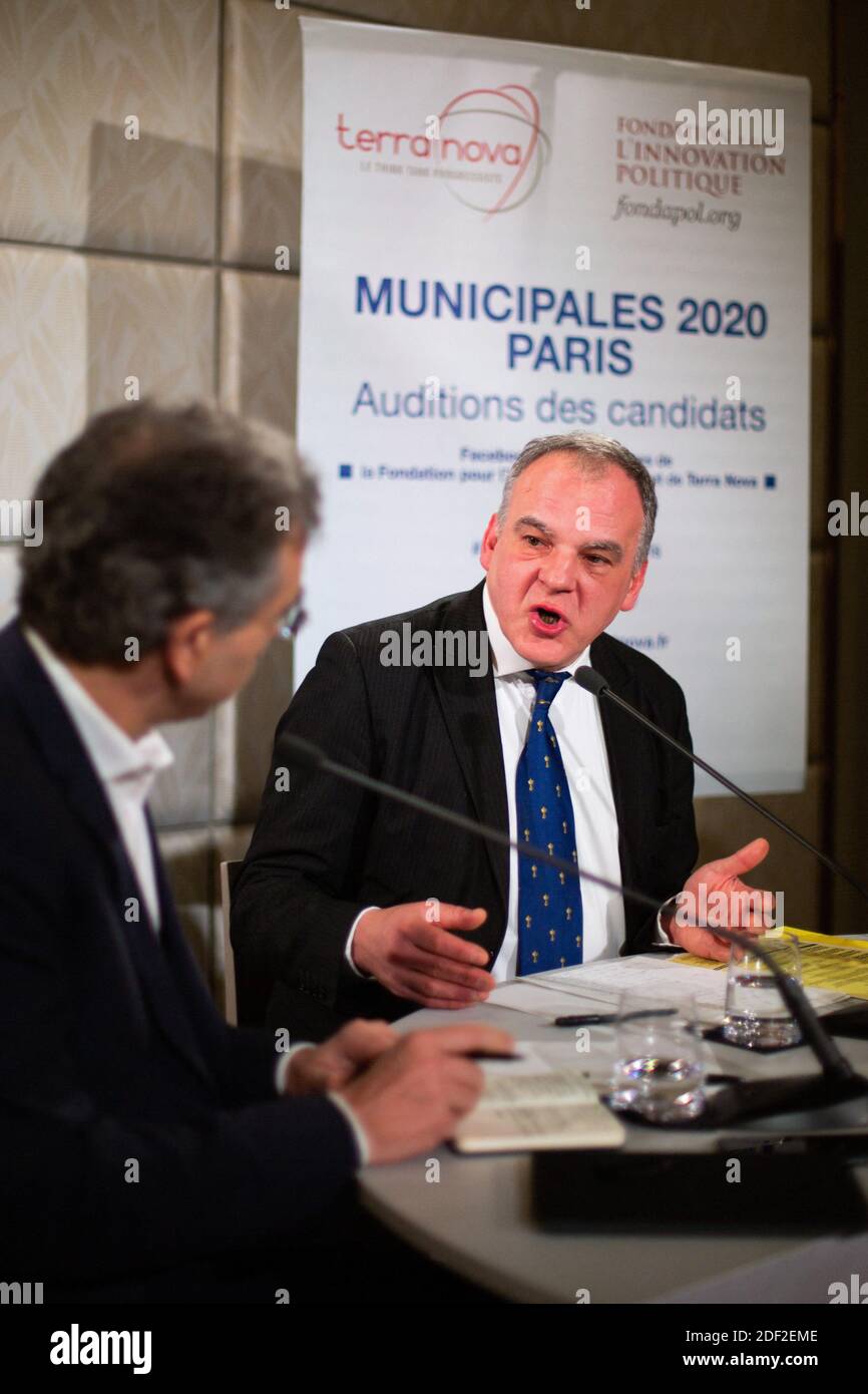 French journalist and candidate in the upcoming Paris mayoral election ...