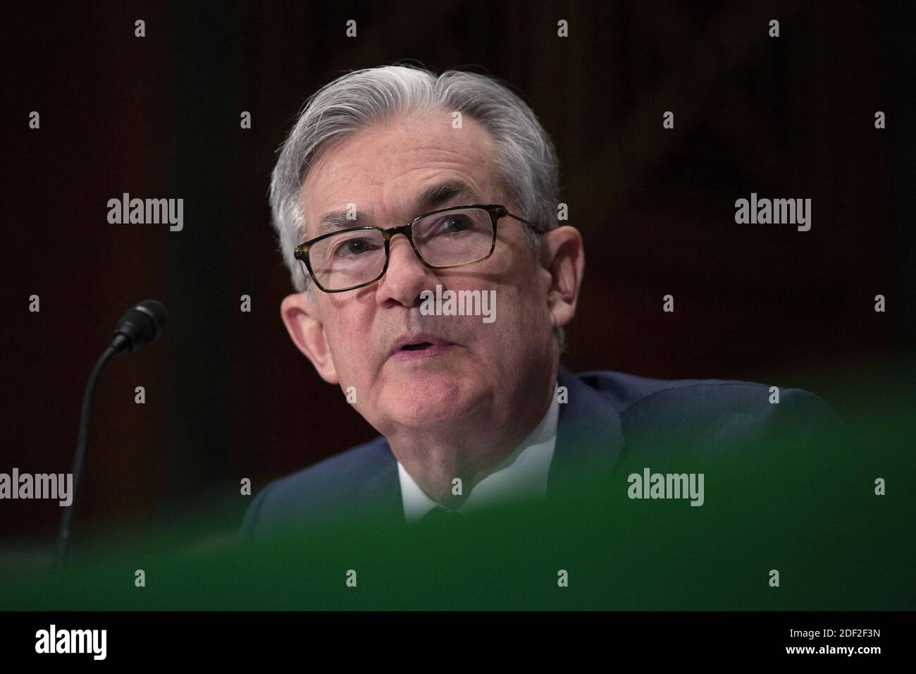 Chair of the Federal Reserve Jerome Powell testifies before the U.S ...