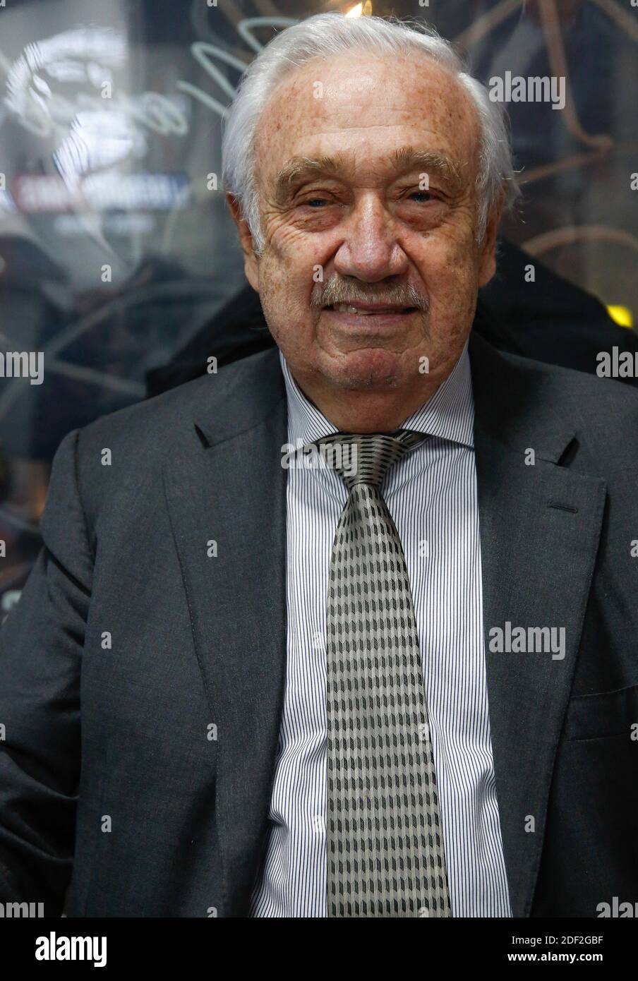 Candidate in Paris mayoral election Marcel Campion poses at his ...