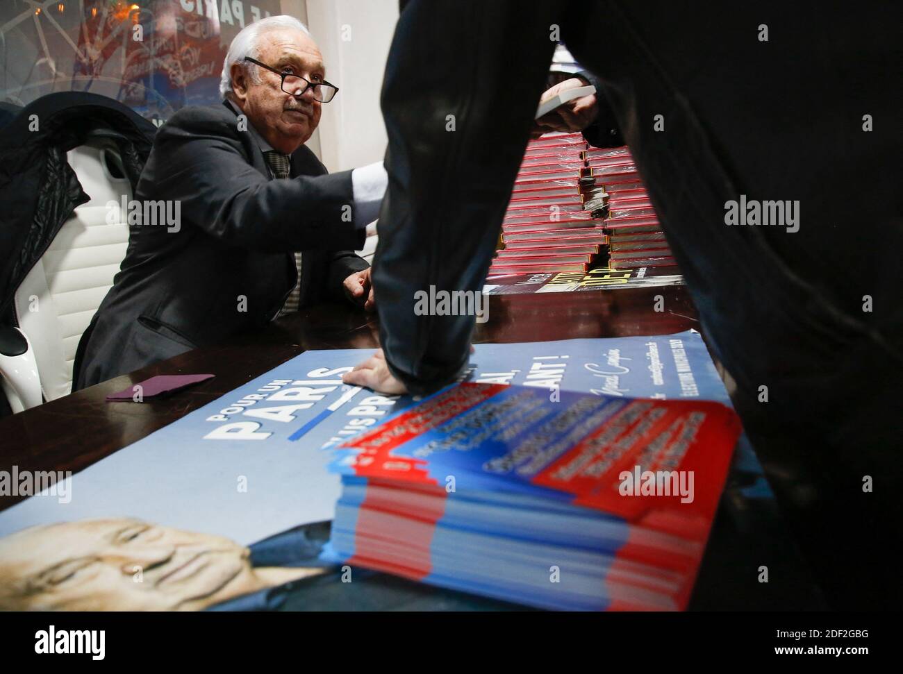 Candidate in Paris mayoral election Marcel Campion dedicates his book ...