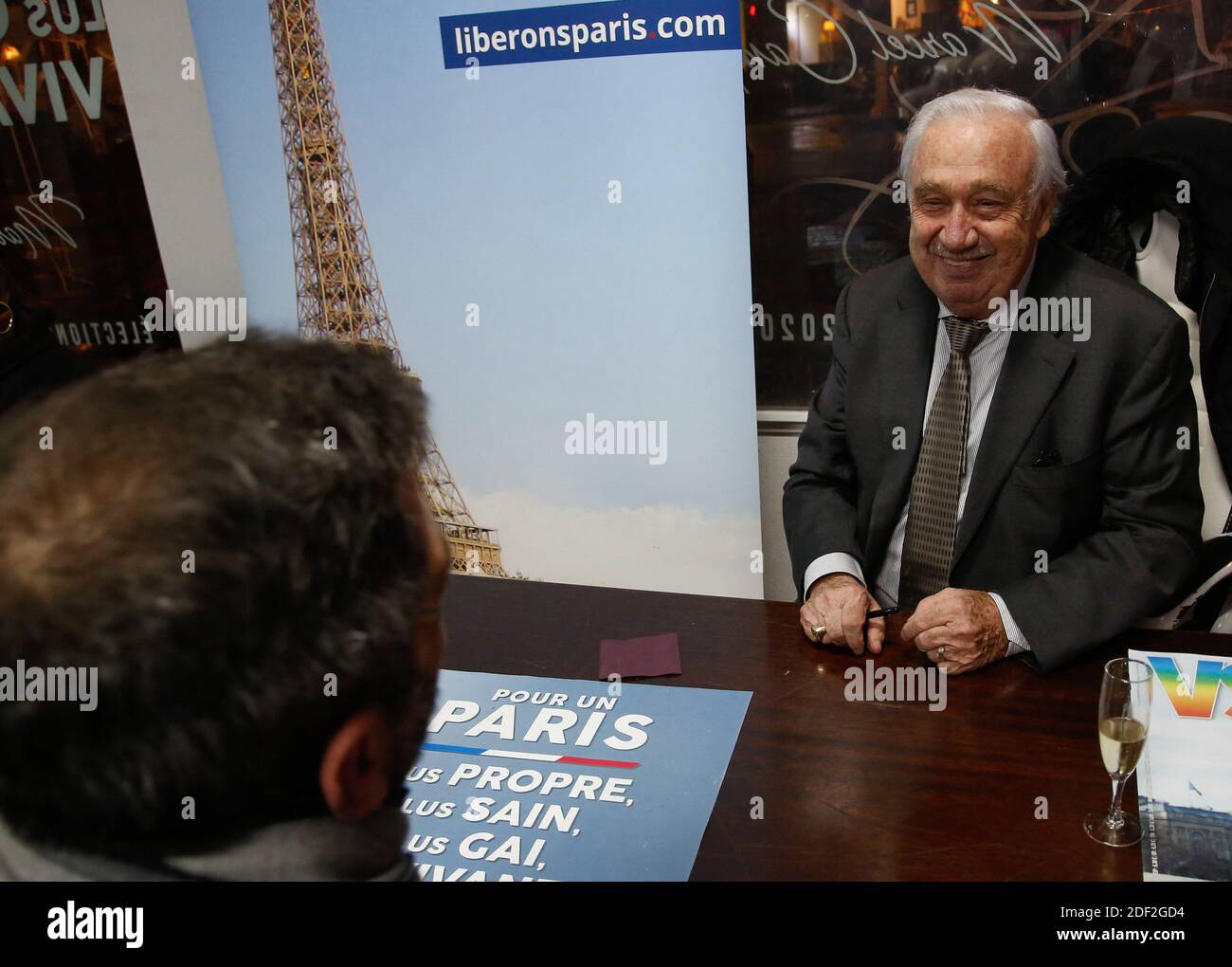 Candidate in Paris mayoral election Marcel Campion dedicates his book ...