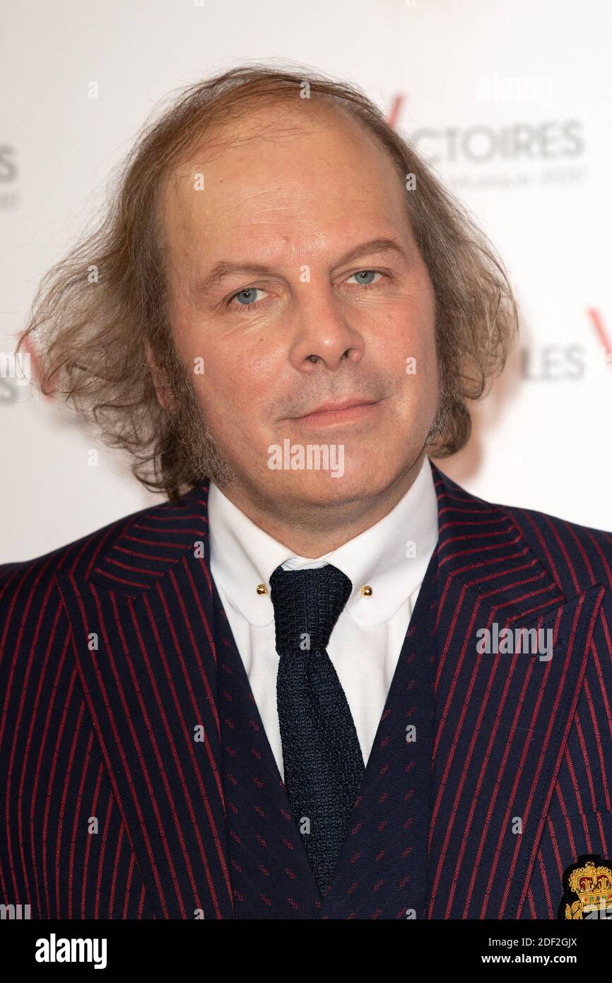 Philippe Katerine attends the 35th Victoires de la Musique photocall at ...