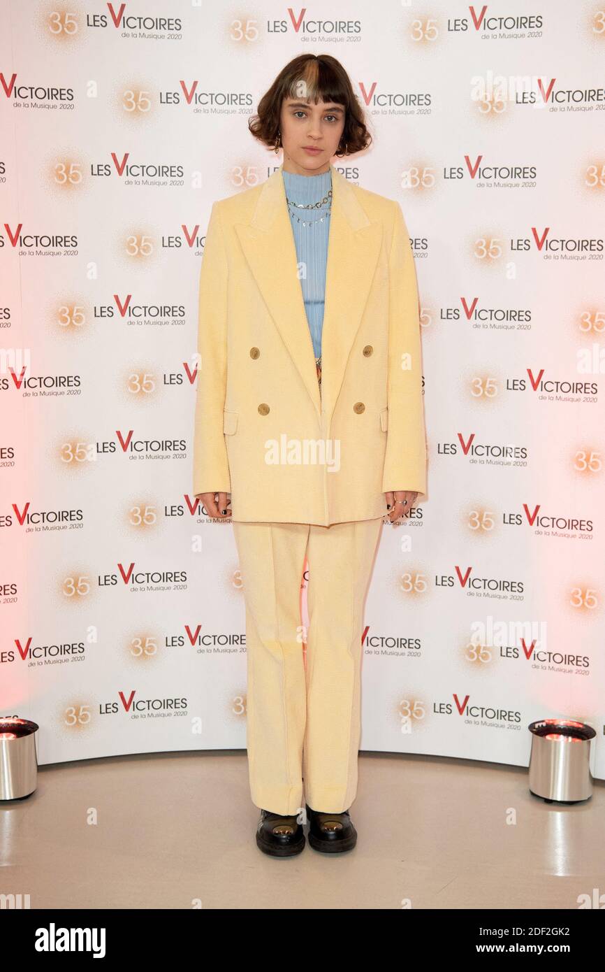 Claire Pommet, a.k.a. Pomme attends the 35th Victoires de la Musique ...