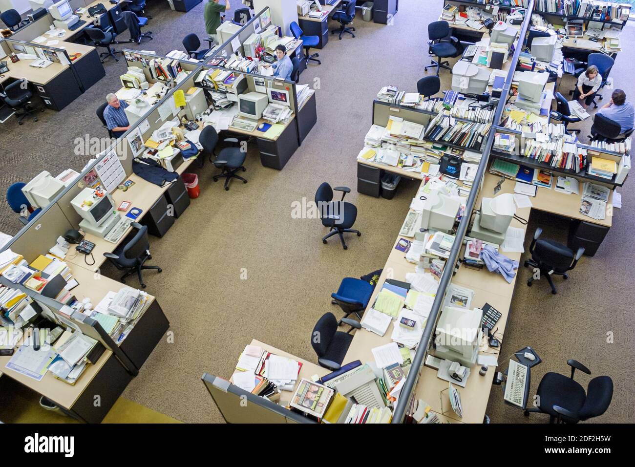 Ohio Cleveland Plain Dealer Building Daily Newspaper Office Desks ohio-cleveland-plain-dealer-building-daily-newspaper-office-desks