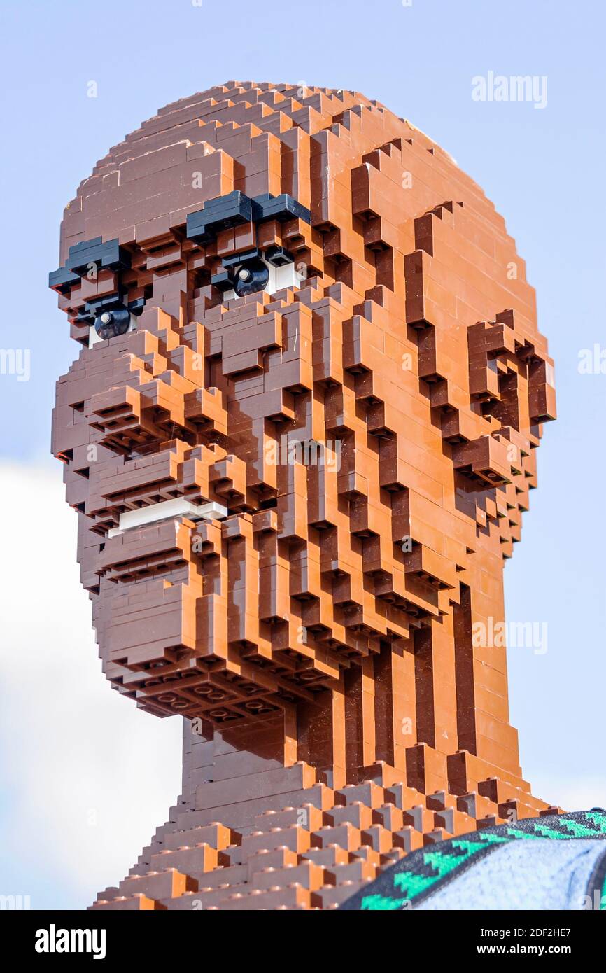 Miami Florida,Bayfront Park 4th of July Celebration Lego construction ...