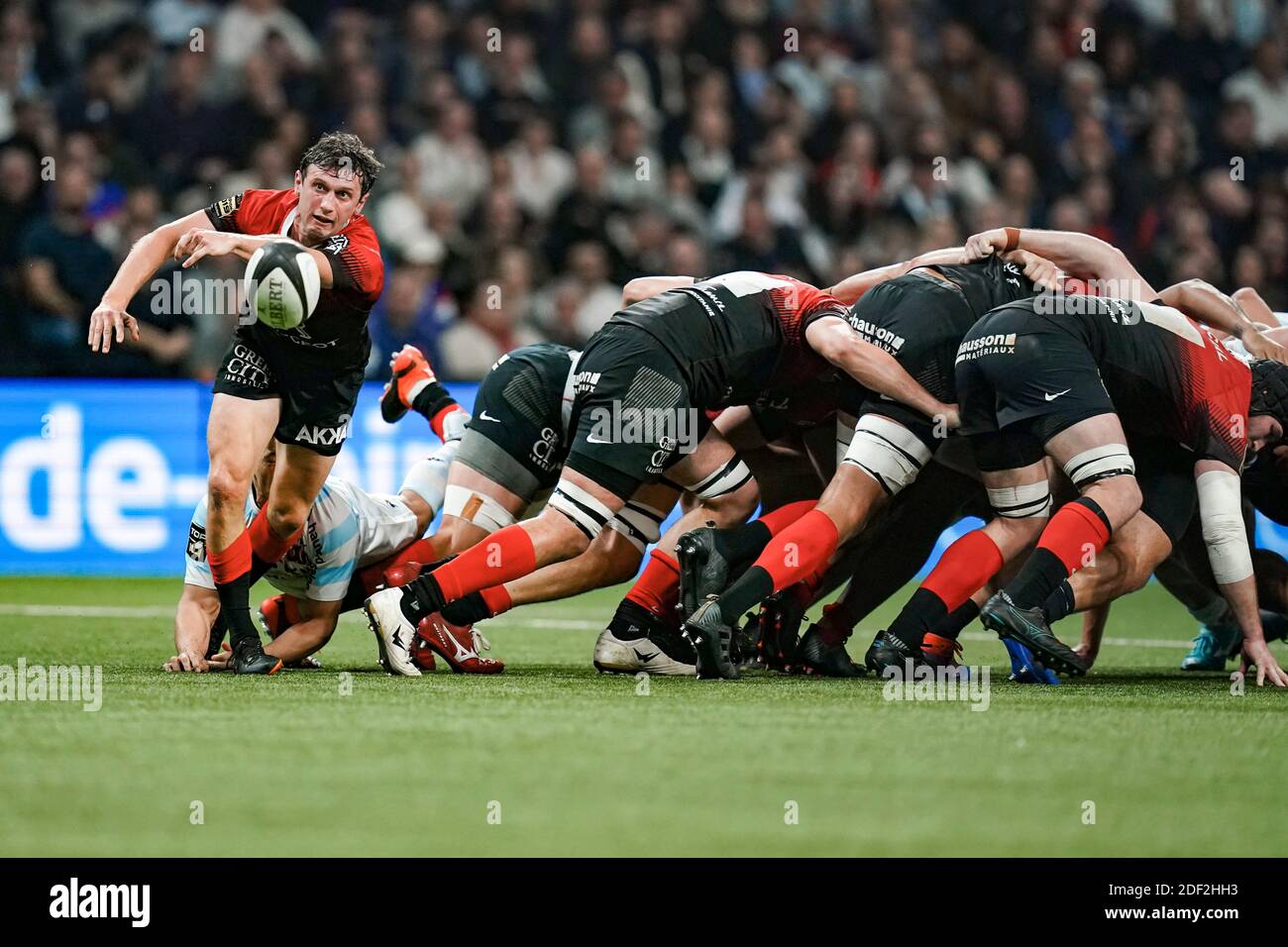 Pierre Pages (ST) during the rugby TOP 14 match between Racing 92 and ...
