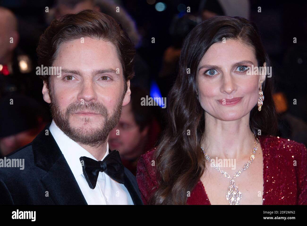Daniel Bruehl and his partner Felicitas Rombold attending the Opening ...