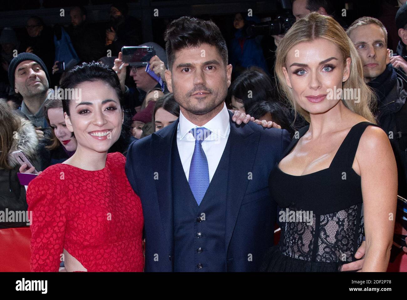 Minami, Andrew Levitas and Katherine Jenkins attending the Minamata ...