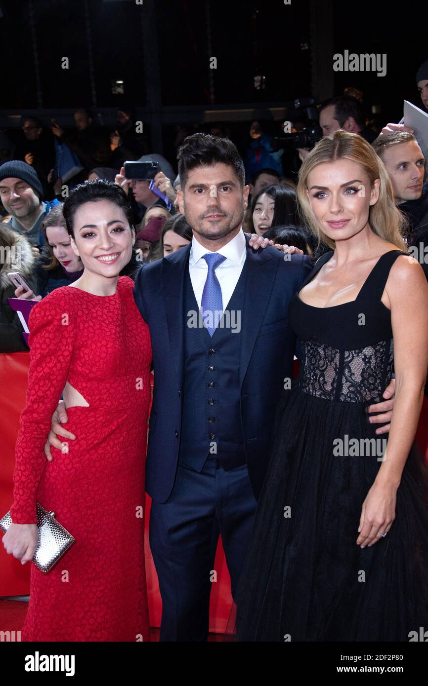 Minami, Andrew Levitas and Katherine Jenkins attending the Minamata ...