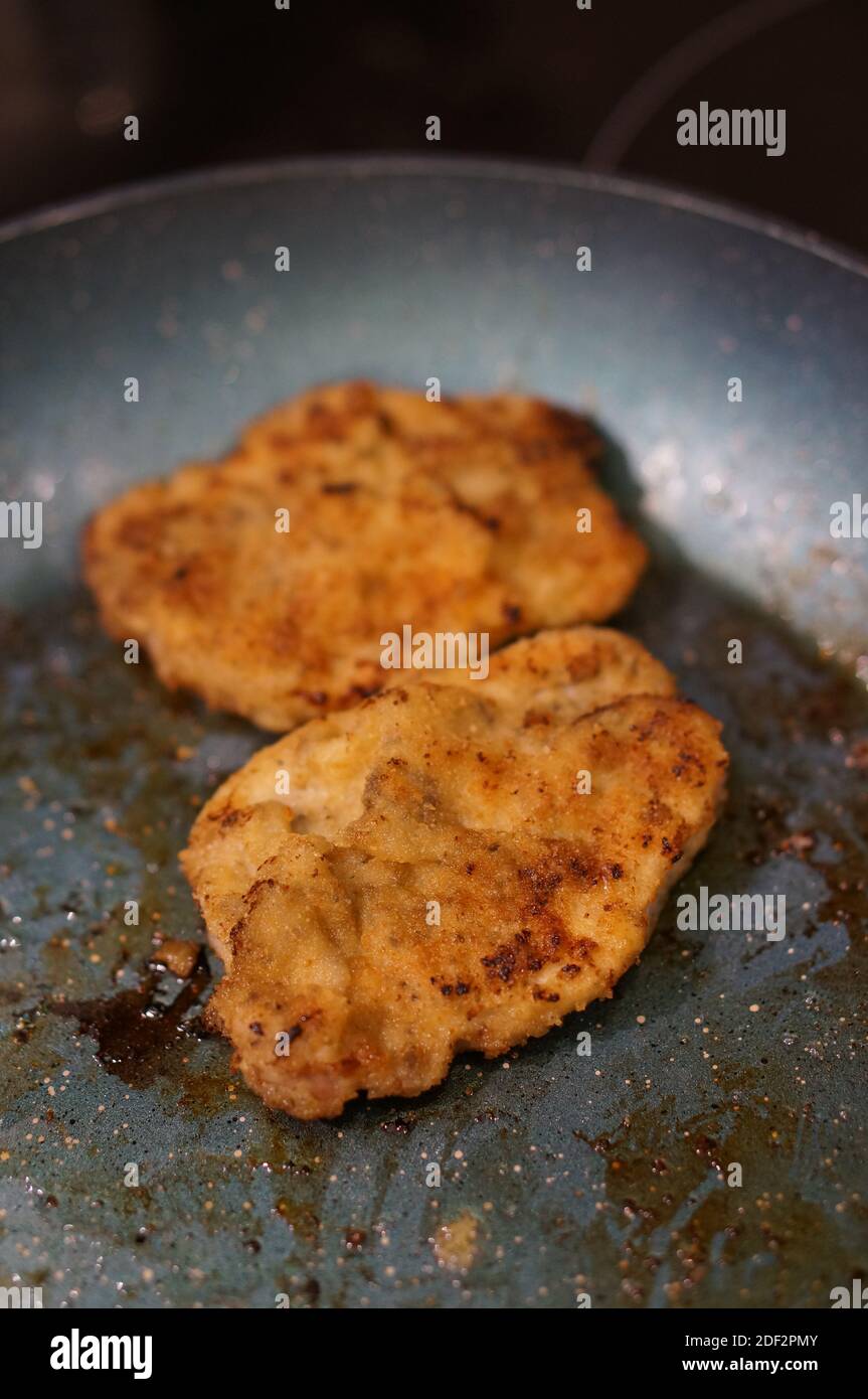 Closeup shot homemade patties hi-res stock photography and images - Alamy