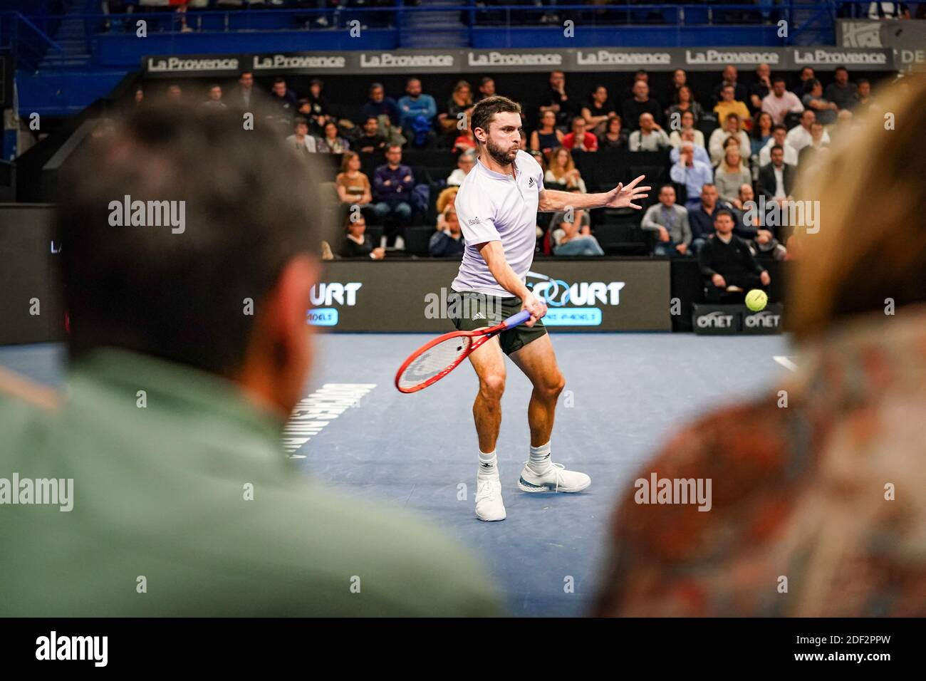 Gilles Simon (FRA) during the Open 13 Provence ATP 250 match between ...