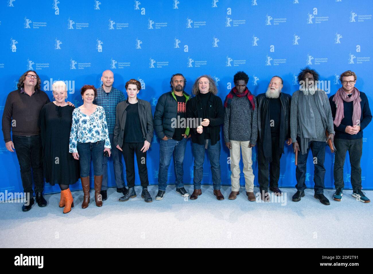 Bill Thompson, Maximillian Johnson, Aaron Pedersen, director Stephen ...