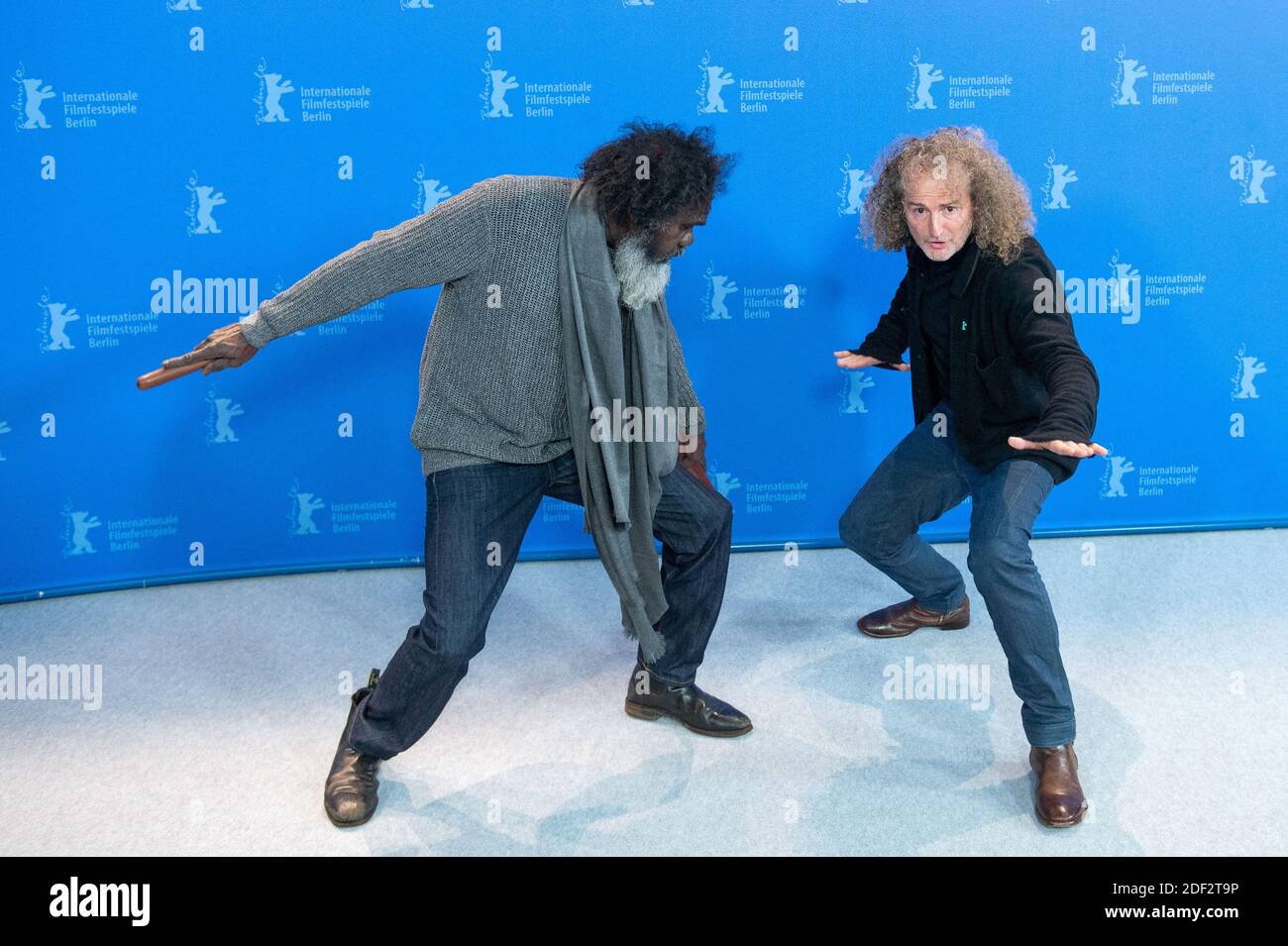 Witiyana Marika and Stephen Maxwell attending High Ground Photocall as ...