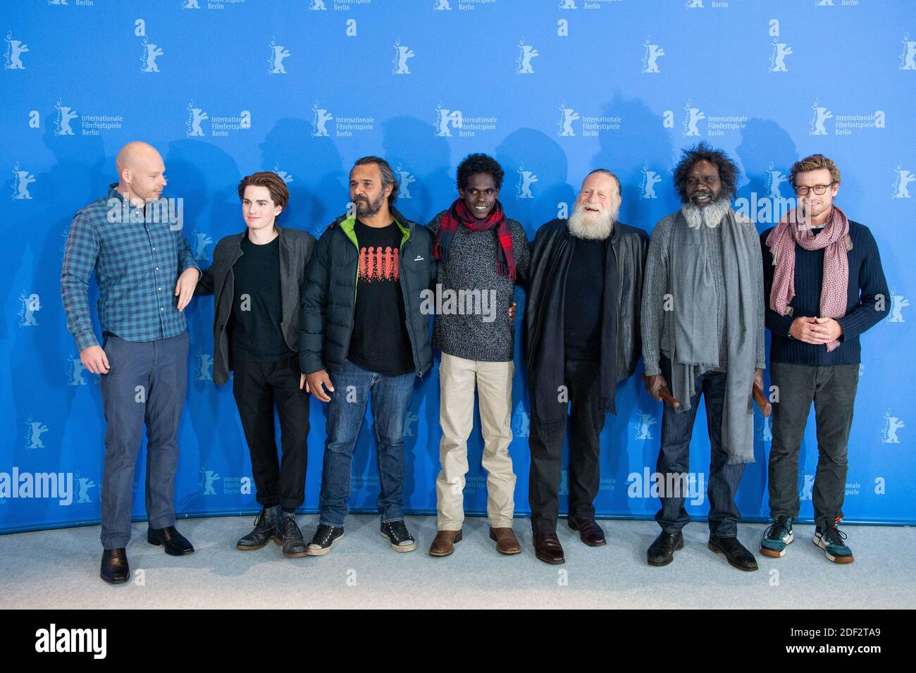 Bill Thompson, Maximillian Johnson, Aaron Pedersen, director Stephen ...