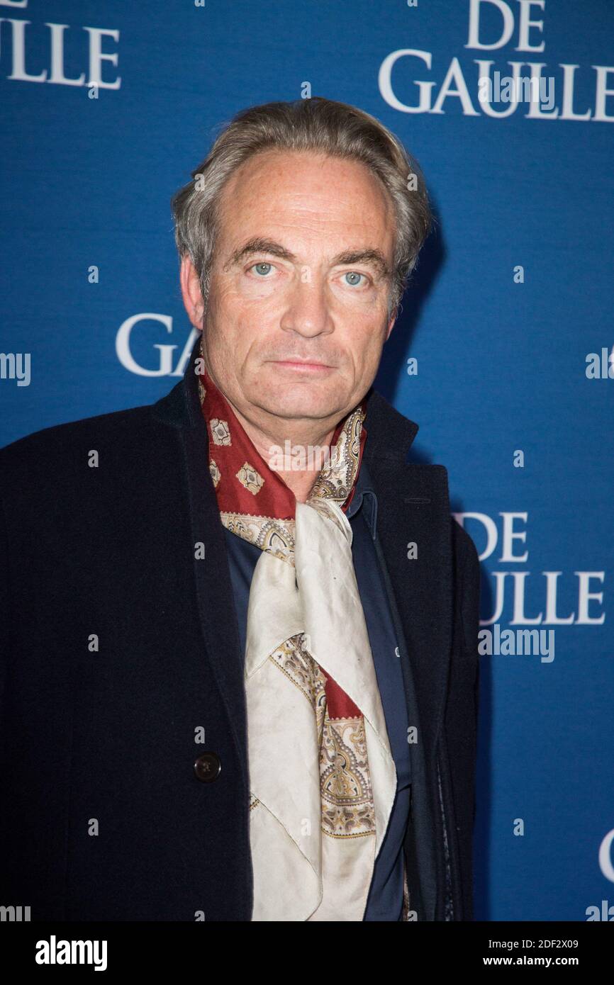 Gilles Cohen attends 'De Gaulle' Paris film premiere at UGC Normandie ...