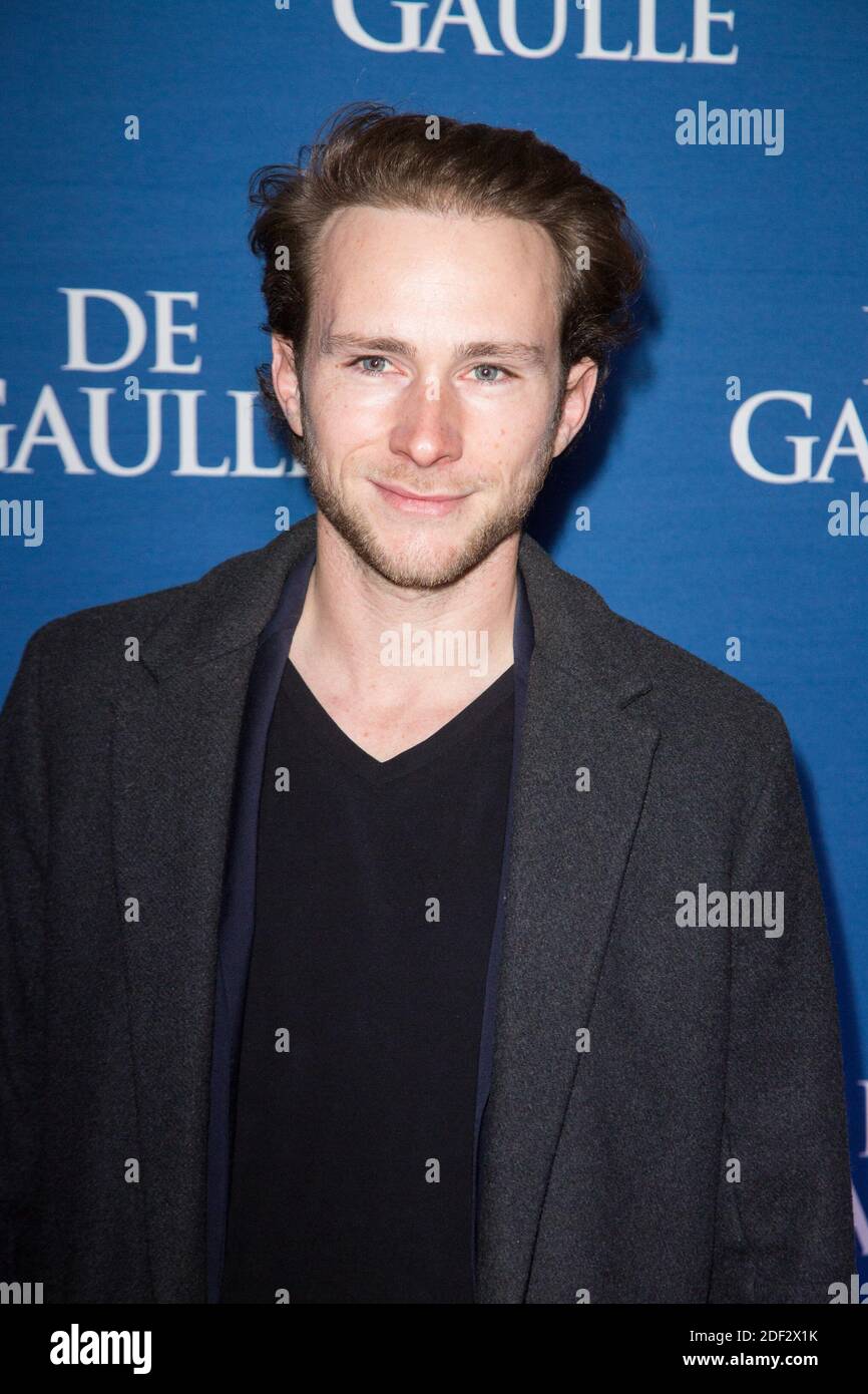 Nicolas Robin attends 'De Gaulle' Paris film premiere at UGC Normandie ...
