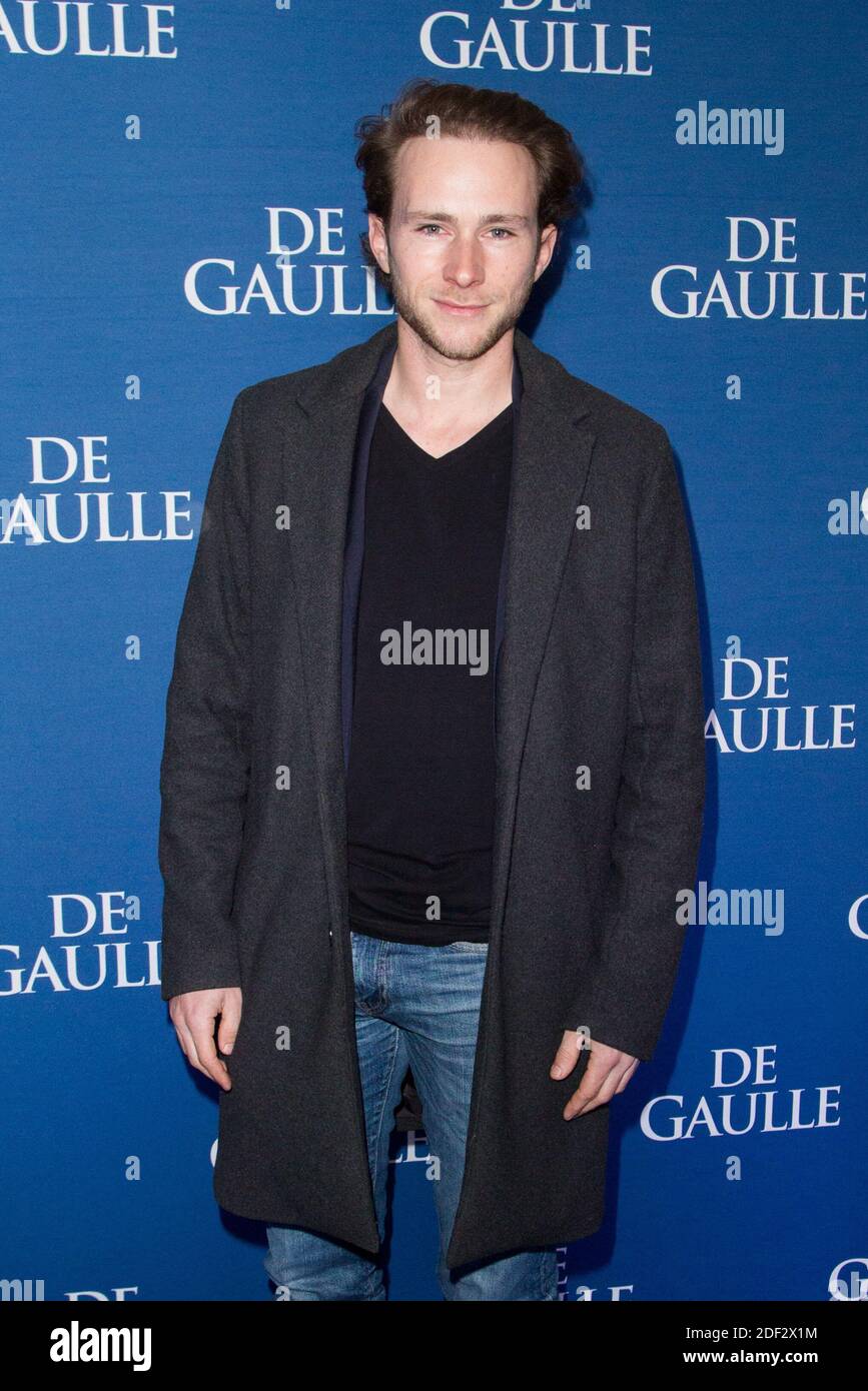 Nicolas Robin attends 'De Gaulle' Paris film premiere at UGC Normandie ...
