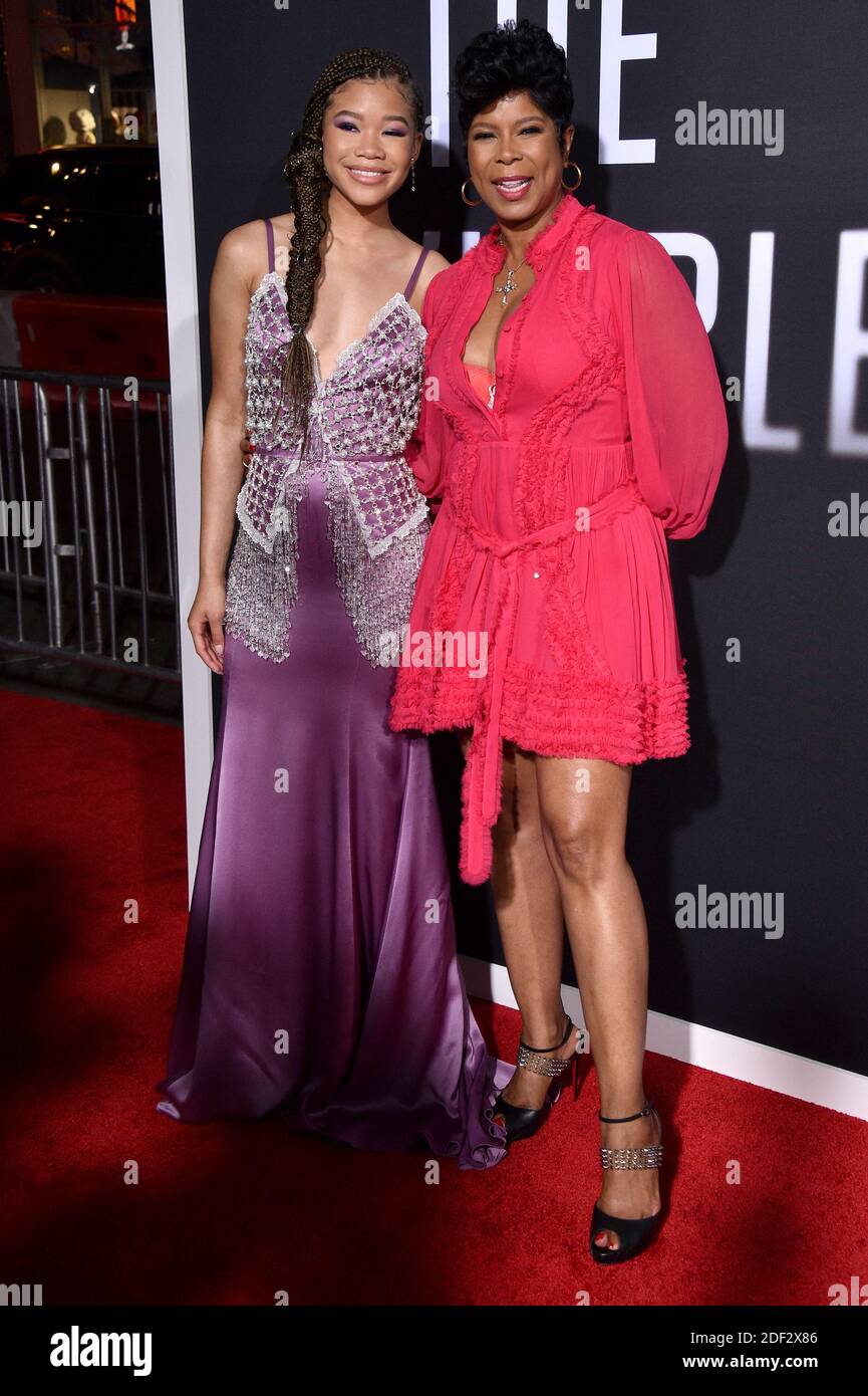 Storm Reid attends the premiere of Universal Pictures' "The Invisible ...