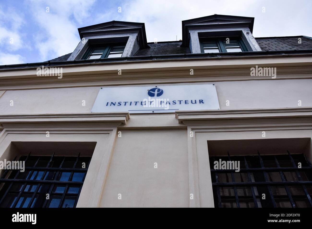 Illustration of Pasteur Institute in Paris, France on February 24, 2020 ...