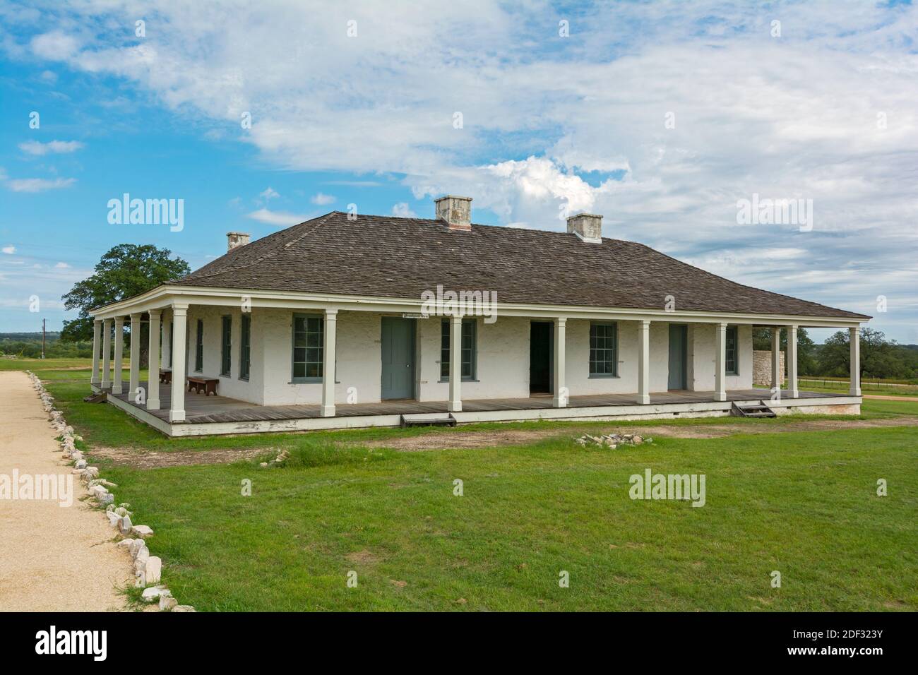 Texas Forts Trail, Fort McKavett State Historic Site, Post Headquarters ...