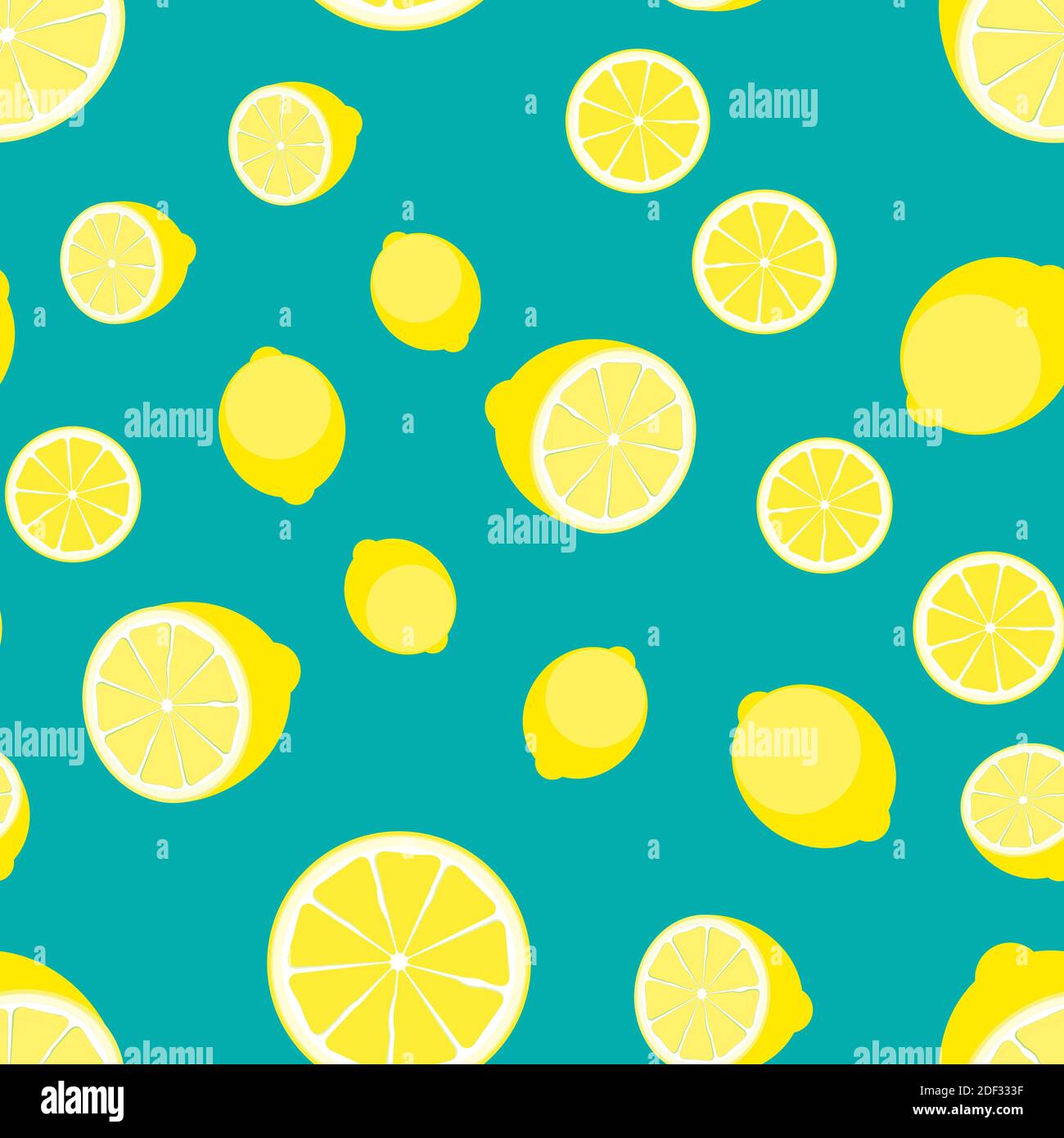 Abstract Lemon Seamless Pattern Background Illustration Stock Photo - Alamy