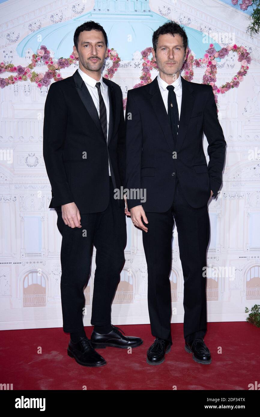 Olivier Coursier and Simon Buret AKA Aakon attend the 40th Arop Charity ...