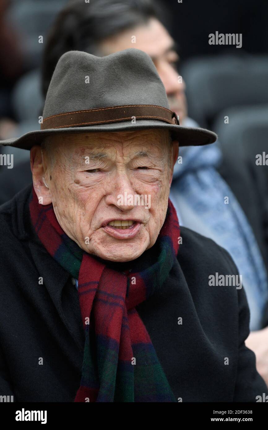 Edgar Morin at a national tribute to the memory of Jean Daniel, late ...
