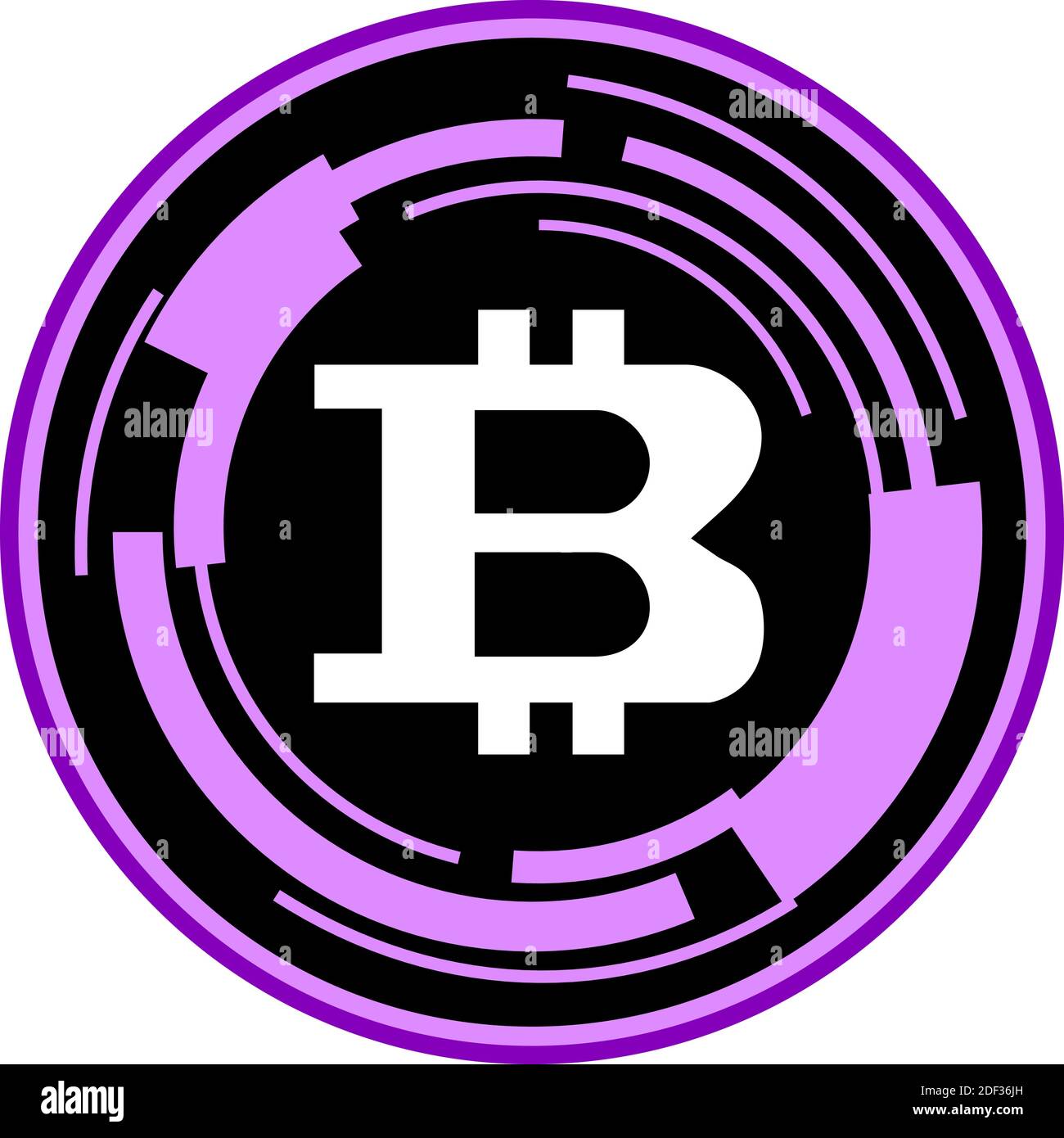 This is a illustration of One bitcoin medal Stock Vector Image & Art ...