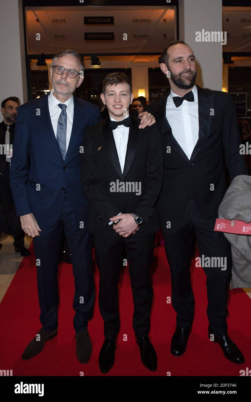 Christophe Rossignon, Anthony Bajon and Edouard Bergeon attending the ...