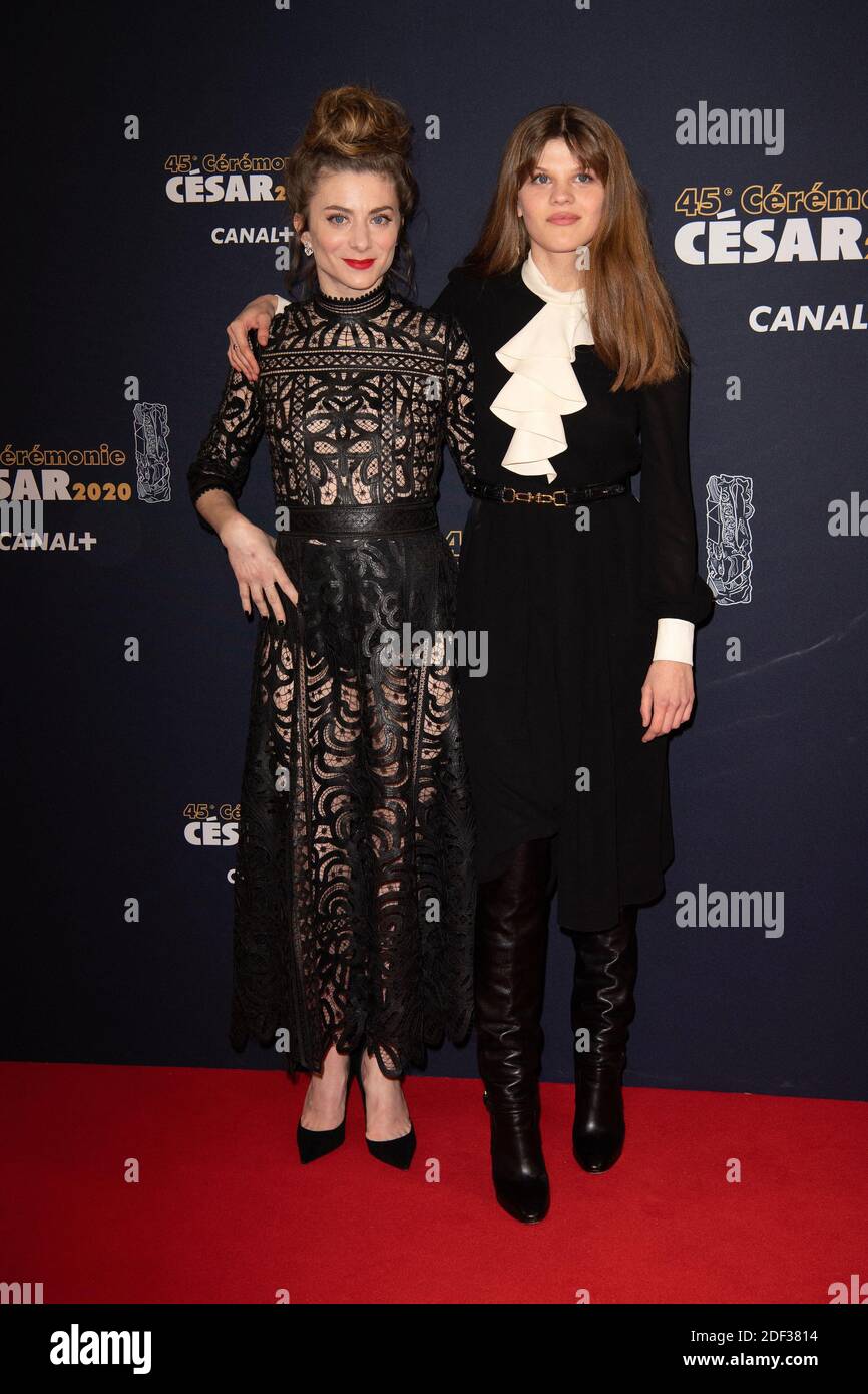 Sarah Suco and Celeste Brunnquell attend the Cesar Film Awards 2020 at ...