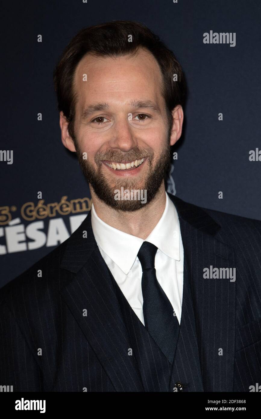 Benjamin Lavernhe attends the Cesar Film Awards 2020 at Salle Pleyel on ...