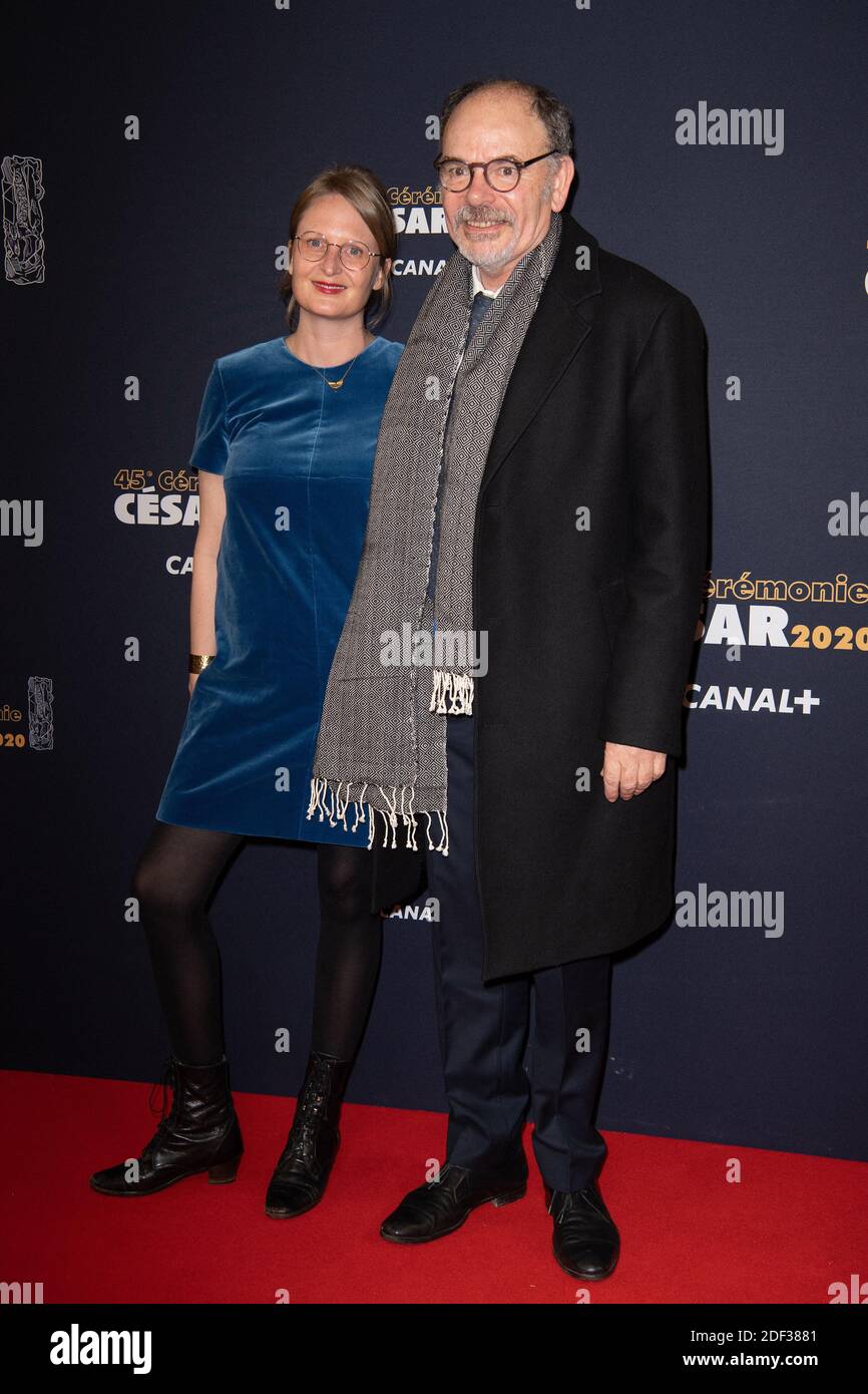 Jean-Pierre Darroussin and his wife Anna Novion attend the Cesar Film ...