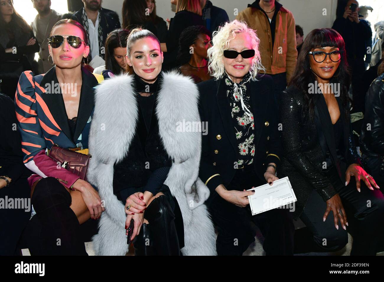 Nieves Alvarez, Olivia Palermo, Ellen von Unwerth and Angela Bassett ...