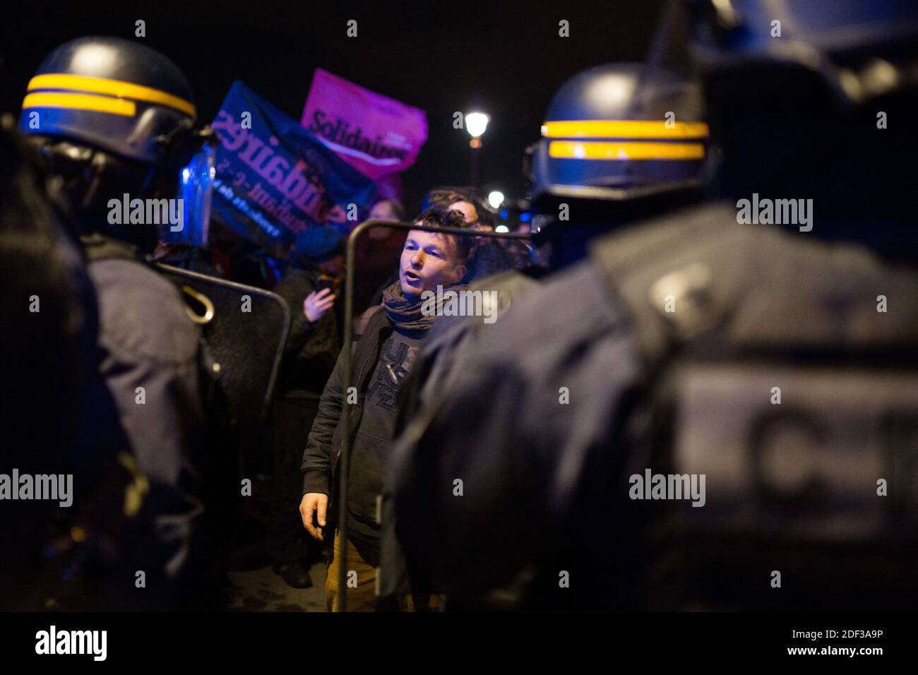 Police nationale crs hi-res stock photography and images - Alamy