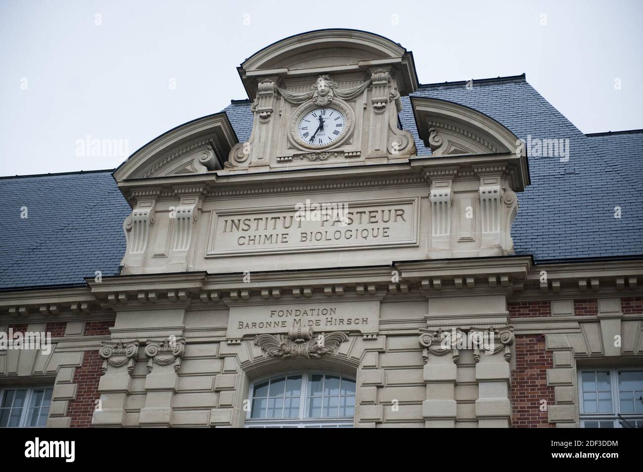 Illustration of Pasteur Institute in Paris, France on March 2 , 2020 ...